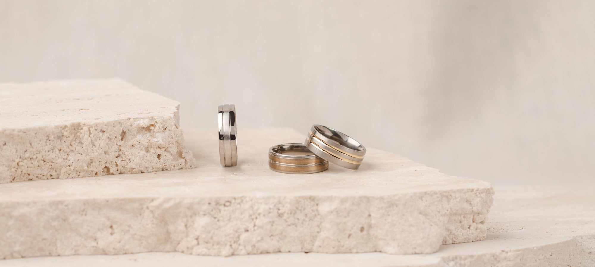 Cobalt Chrome & Gold Rings | Wedding Rings Melbourne | Cobalt Chrome ...